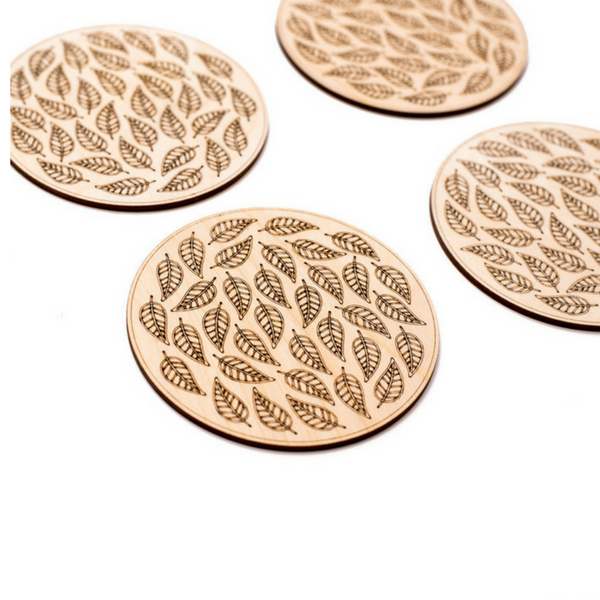 Puidust tassialused "Lehed" | SeinastSeina